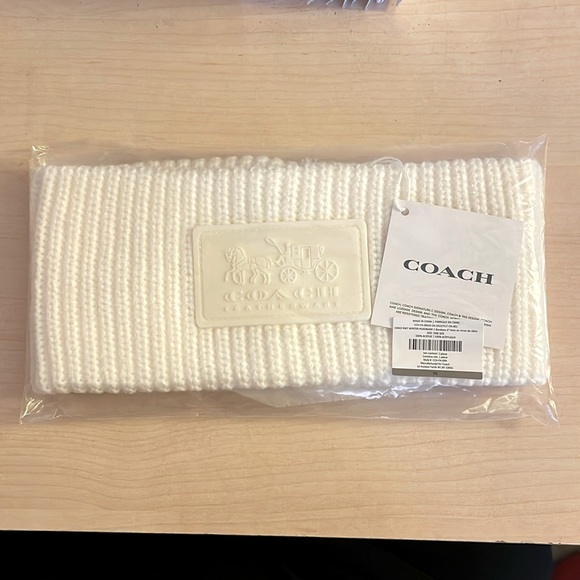 Coach | Accessories | Coach Cable Knit Headband | Poshmark